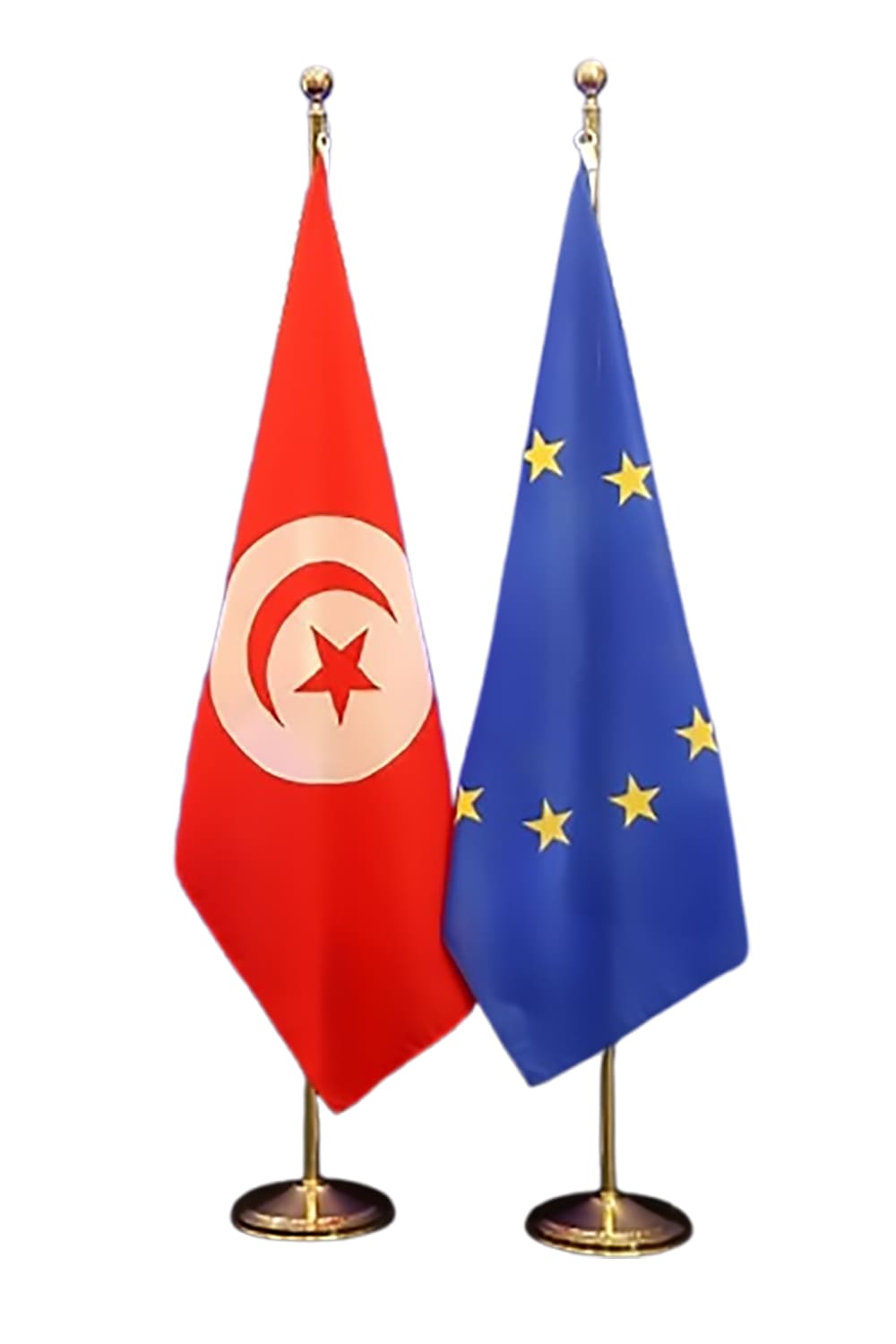 Drapeau support inox Tunisie Tunisie- Store Objet publicitaire